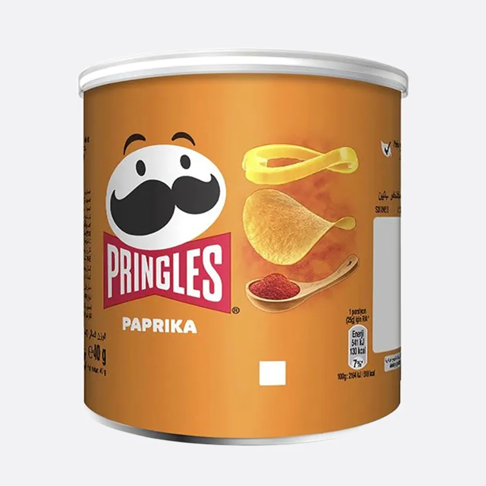 Pringles Paprika Crisps 40g